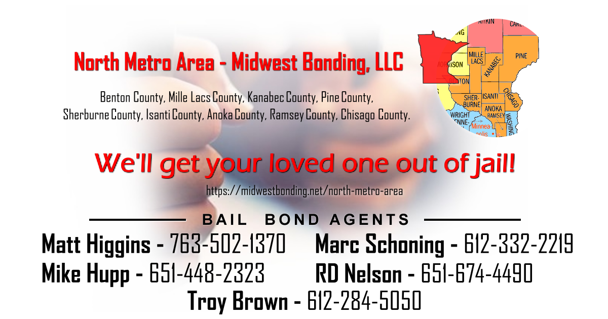 Metro Area Minnesota Bail Bonding Agents | Midwest Bonding, LLC